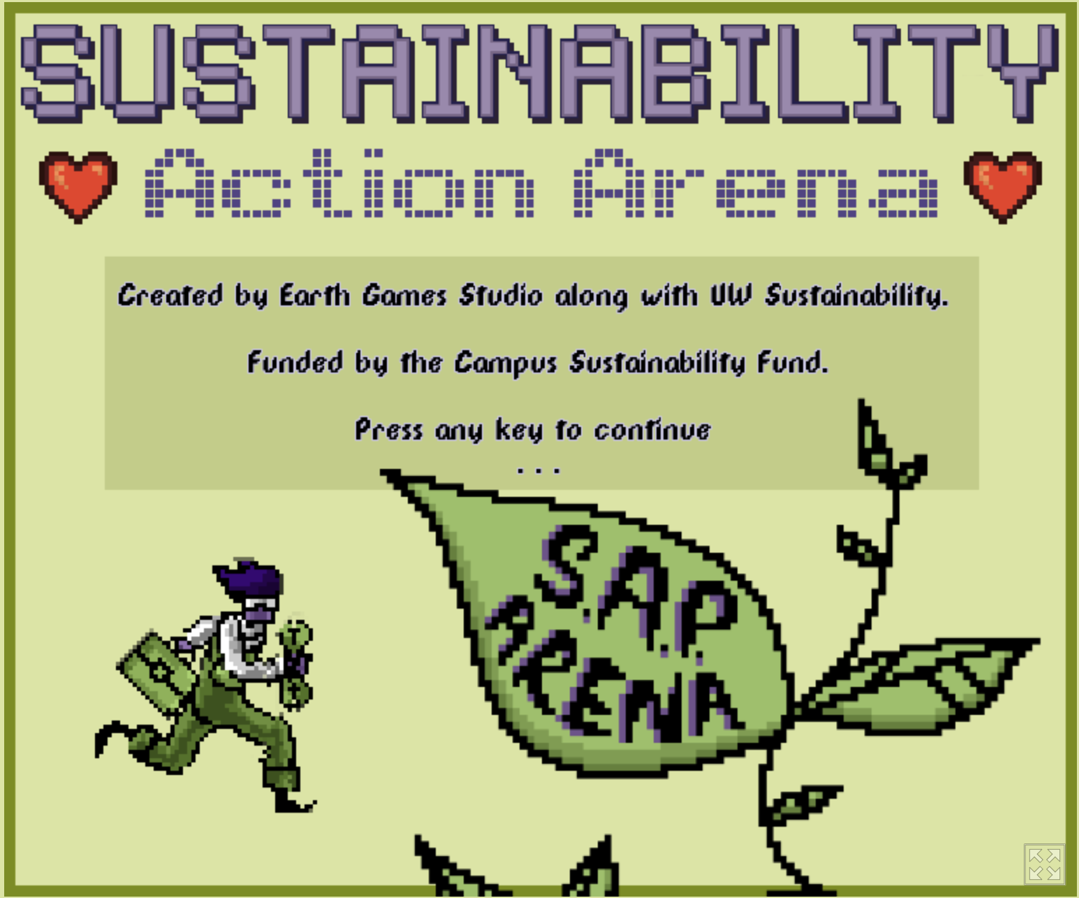 New Game: Sustainability Action Arena: Video Games for Sustainability ...
